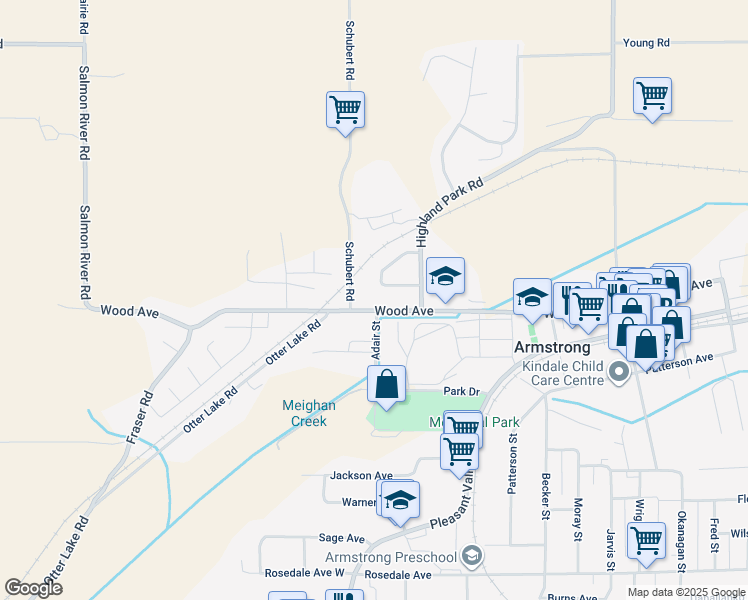 3410 Wood Avenue, Armstrong BC - Walk Score
