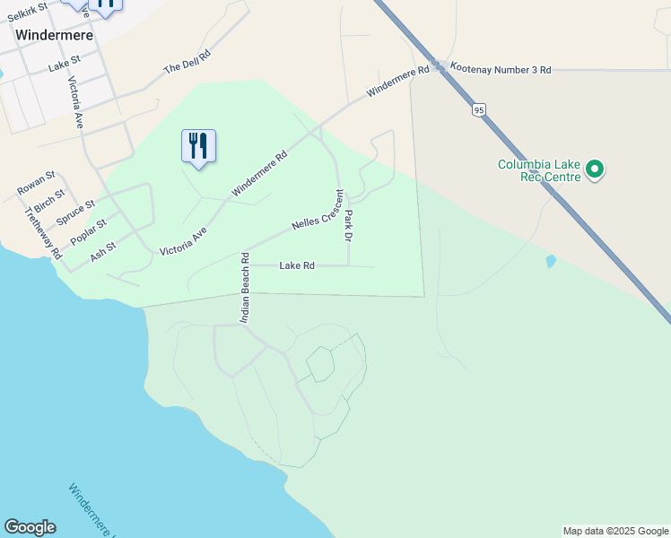 4801 Lake Road, Windermere BC - Walk Score