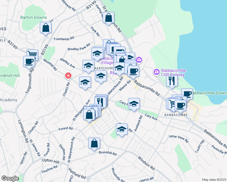 Saint Marychurch Road, Torbay England - Walk Score