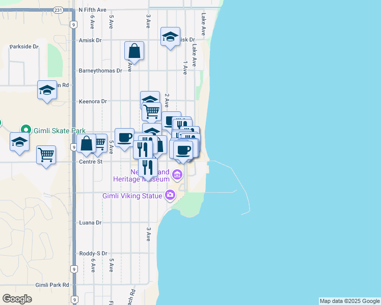 10 Centre Street, Gimli Rural Municipality MB - Walk Score