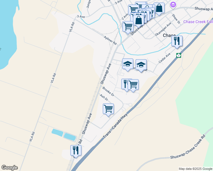 313 Shuswap Avenue, Chase BC - Walk Score