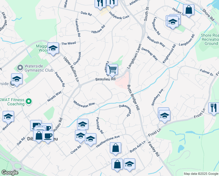 Highlands Way, Dibden Purlieu England - Walk Score