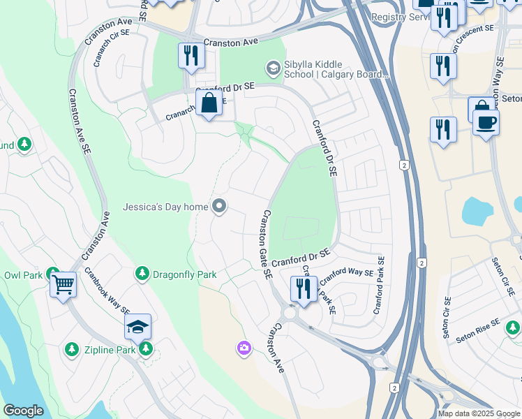 168 Cranston Gate Southeast, Calgary AB - Walk Score