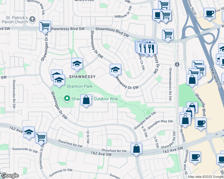 200 Shawnessy Drive Southwest, Calgary AB - Walk Score