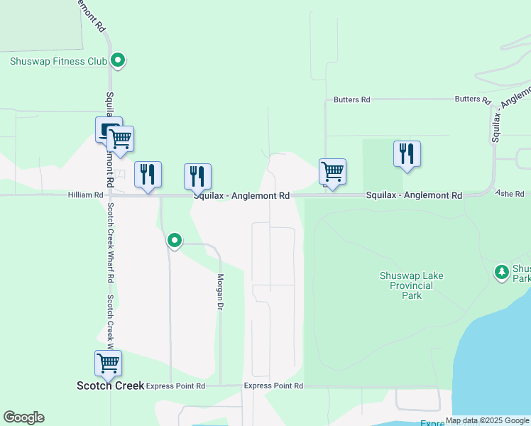 3980 Squilax-Anglemont Road, Scotch Creek BC - Walk Score