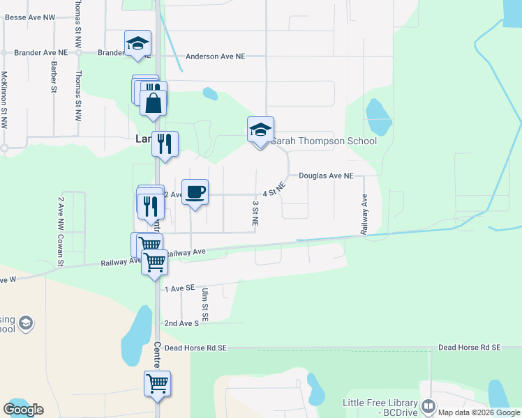 128 3 Street Northeast, Rocky View County AB - Walk Score