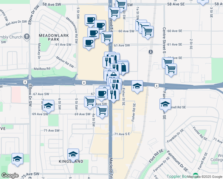 6712 Macleod Trail SE, Calgary AB - Walk Score