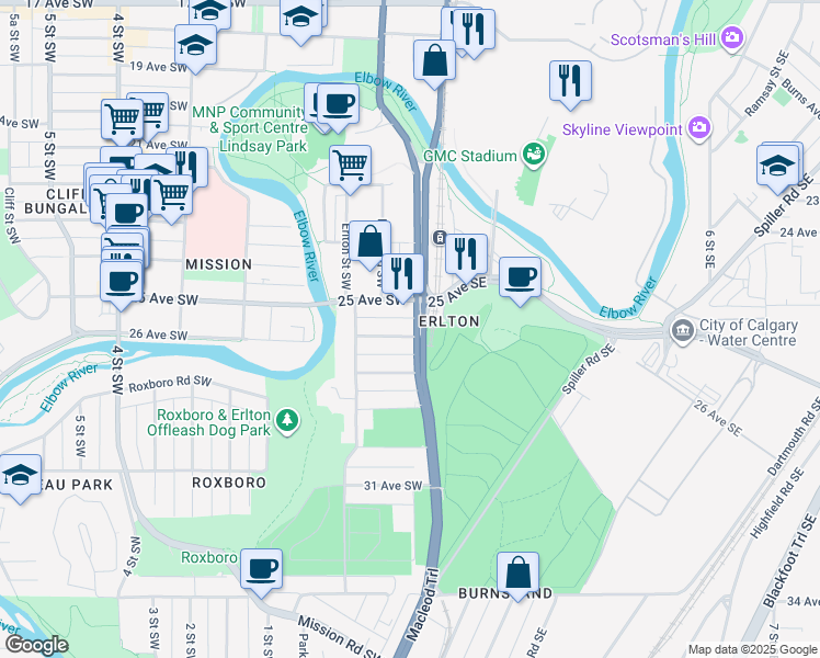 2525 Macleod Trail, Calgary AB - Walk Score