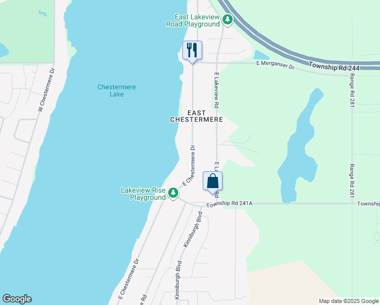 665 East Chestermere Drive, Chestermere AB - Walk Score