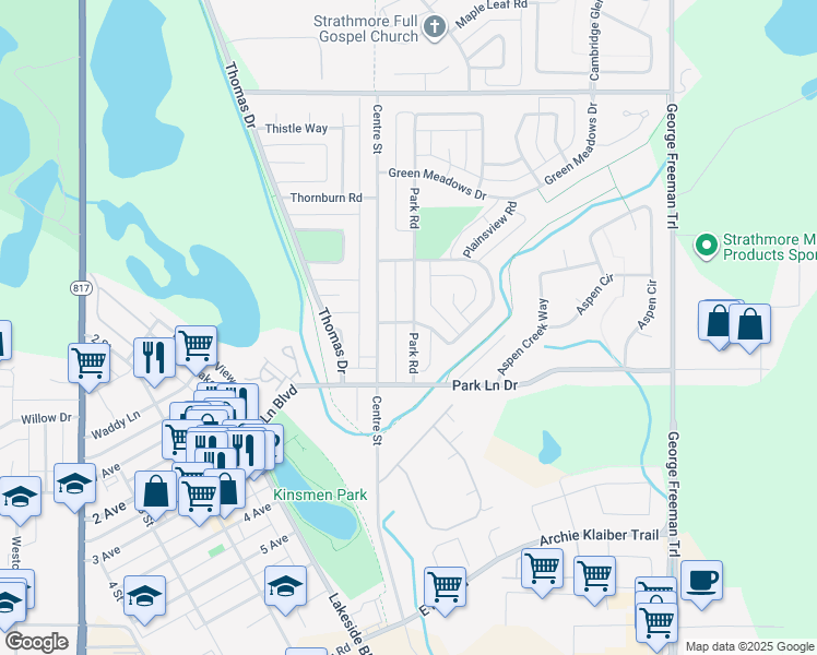 Strathmore AB - Walk Score