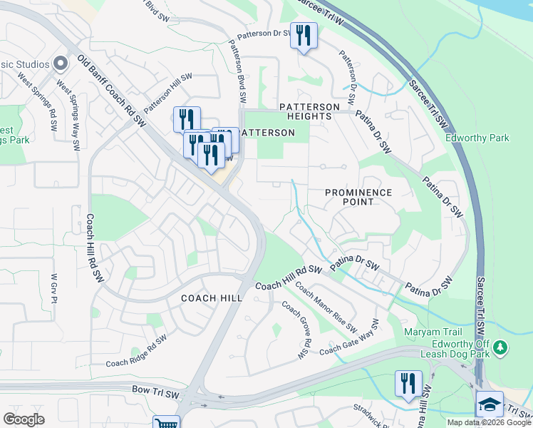 550 Prominence Rise Southwest, Calgary AB - Walk Score