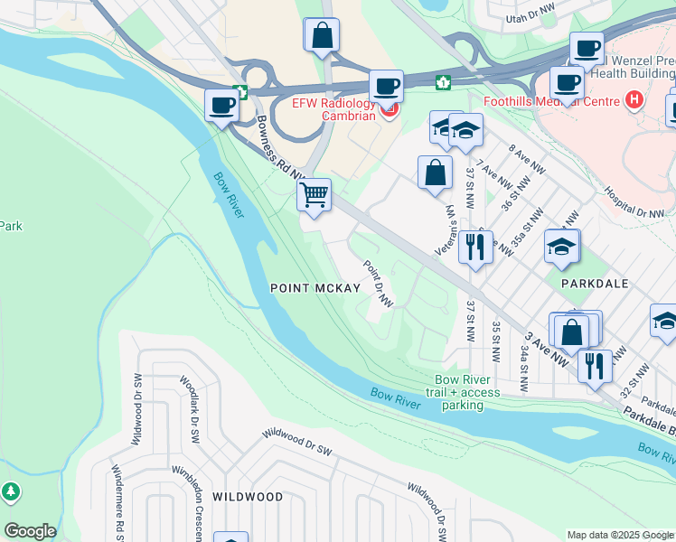 Point McKay Grove Northwest, Calgary AB - Walk Score