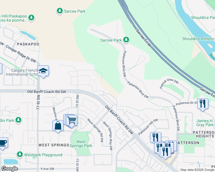 7200 Old Banff Coach Road Southwest, Calgary AB - Walk Score