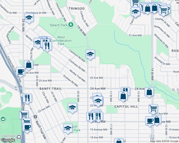 2720 19 Street Northwest, Calgary AB - Walk Score