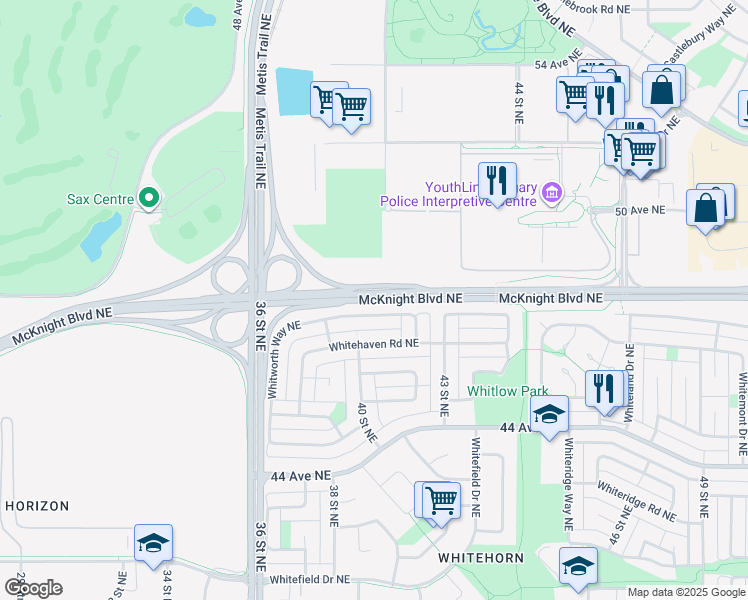 McKnight Boulevard Northeast, Calgary AB - Walk Score