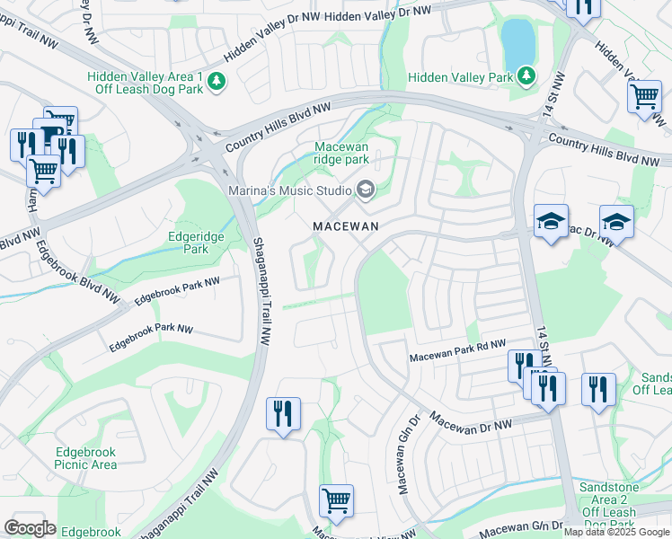 161 Macewan Ridge Circle Northwest, Calgary AB - Walk Score