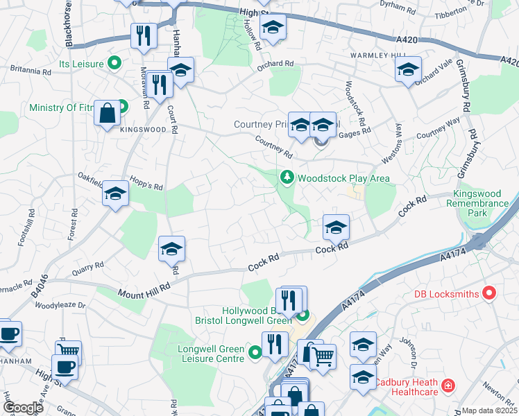 Purton Close, South Gloucestershire England - Walk Score