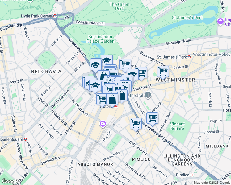 Victoria Street, Greater London England - Walk Score