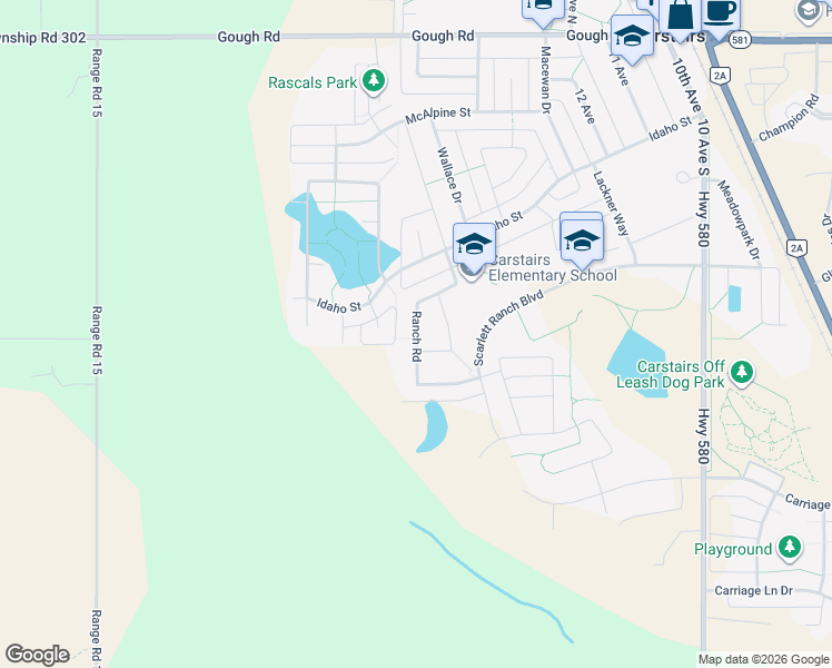 1435 Ranch Road, Carstairs AB - Walk Score
