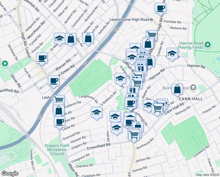 North Birkbeck Road, Greater London England - Walk Score