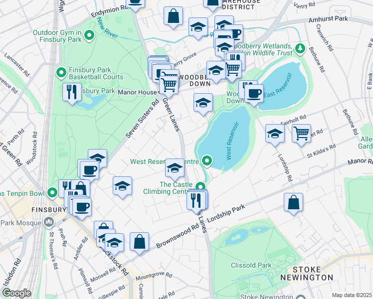 Green Lanes, Greater London England - Walk Score