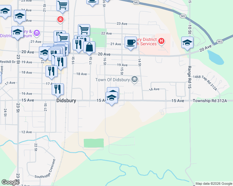 1613 15A Street, Didsbury AB - Walk Score
