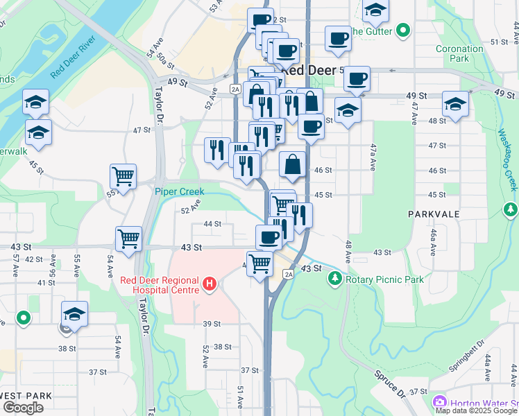 4406 50 Avenue, Red Deer AB - Walk Score