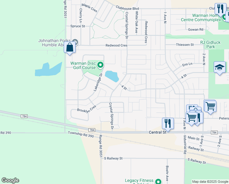 402 Crystal Springs Drive, Warman SK - Walk Score