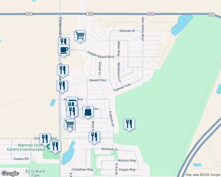 501 Palmer Crescent, Warman SK - Walk Score