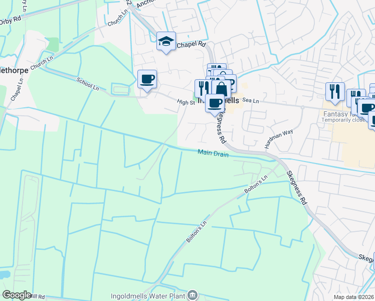 Lime Grove, Ingoldmells England - Walk Score