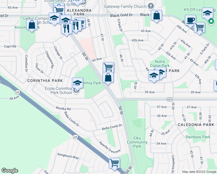 3805 50 Street, Leduc AB - Walk Score