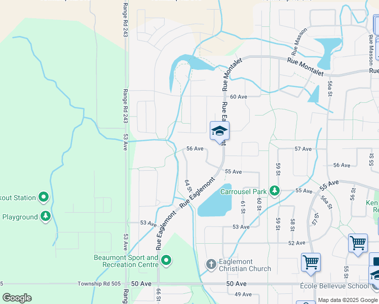 5513 64 Street, Beaumont AB - Walk Score