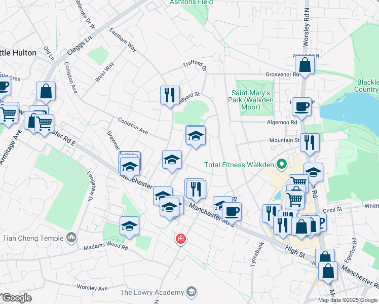 Bridgewater Street, Little Hulton England - Walk Score