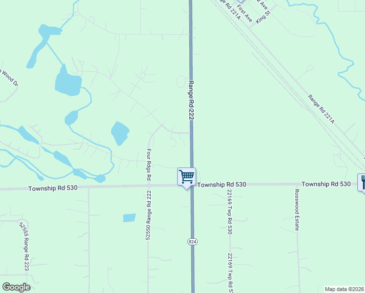 53016 Range Road 222, Ardrossan AB - Walk Score