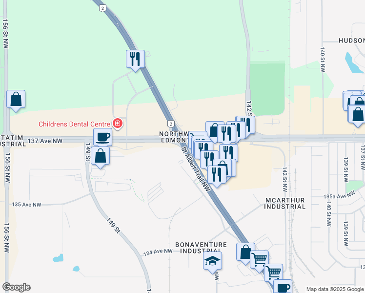 18668 Saint Albert Trail Northwest, Edmonton AB - Walk Score