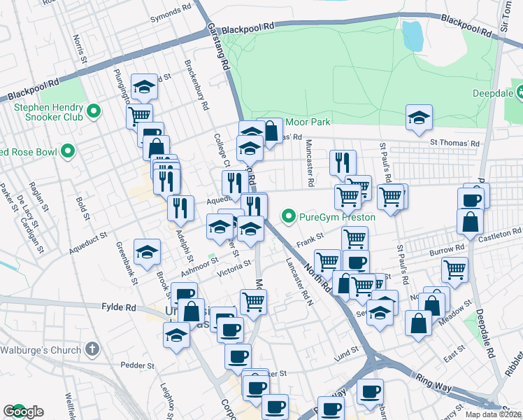 2 Garstang Road, Lancashire England - Walk Score