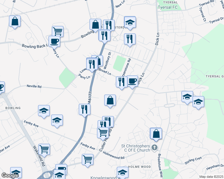 Broadlands Street, West Yorkshire England - Walk Score