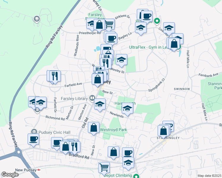 Prospect Street, Farsley England - Walk Score