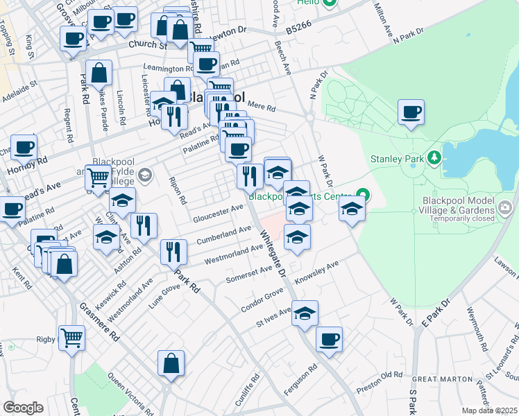 Whitegate Drive, Blackpool England - Walk Score