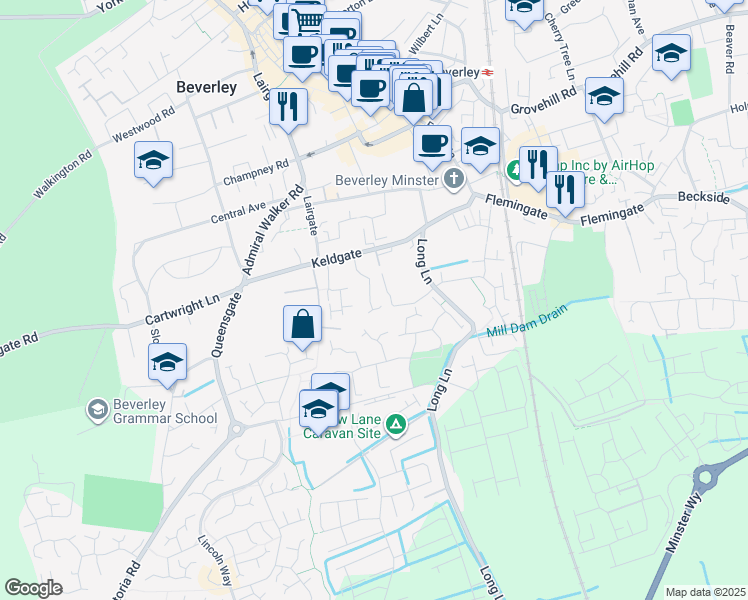 Melrose Park, Beverley England - Walk Score