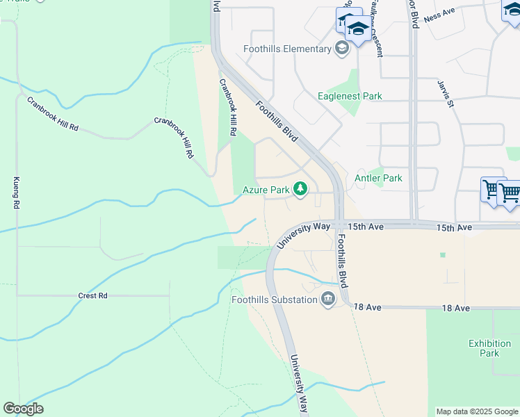 1431 Elkhorn Place, Prince George BC - Walk Score