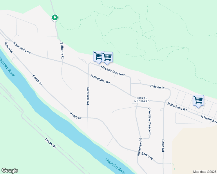 6281 North Nechako Road, Prince George BC - Walk Score