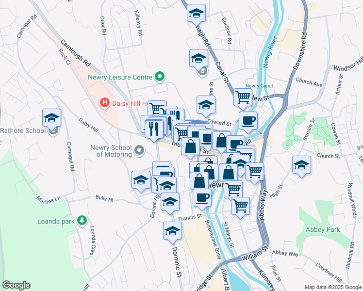 27 Monaghan Street, Newry Northern Ireland - Walk Score