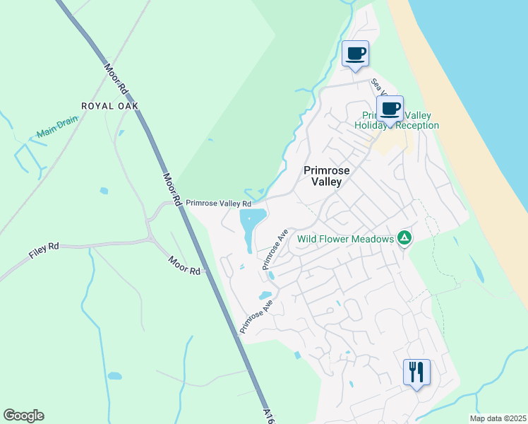 Primrose Valley Road, Primrose Valley England - Walk Score