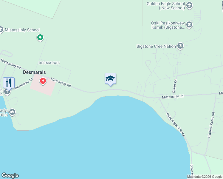 Wabasca-Desmarais AB - Walk Score