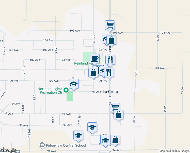 La Crête AB - Walk Score
