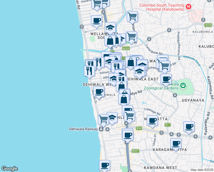 Peter's Lane, Dehiwala-Mount Lavinia WP - Walk Score